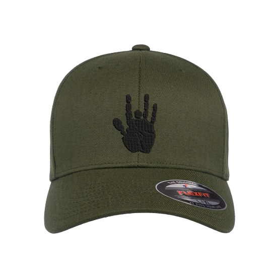 Amore Tees. Grateful Dead Jerry Garcia Hand Logo Embroidered Flexfit ...